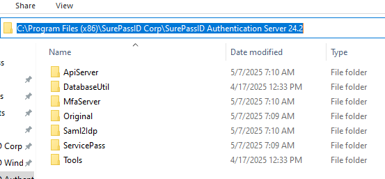 How to apply a patch to the premises version of the SurePassID ...